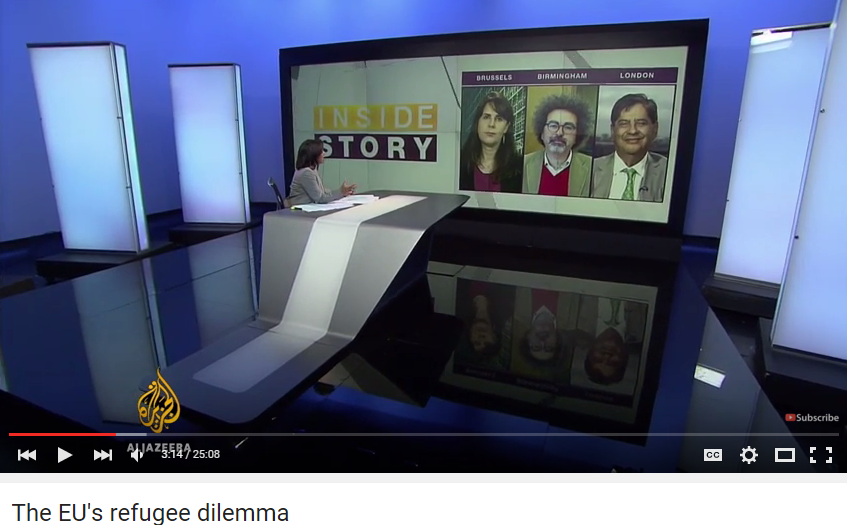 Al Jazeera’s Inside story episode on refugee integration – Postcards from
